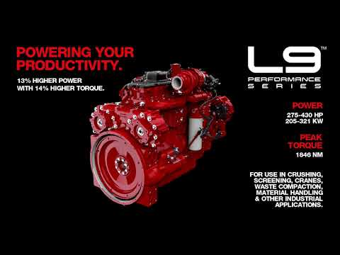 New engine power take off potential from Cummins - YouTube