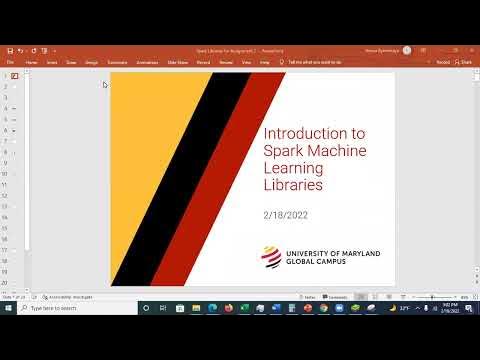 Intro to Apache Spark Machine Learning Libraries - YouTube