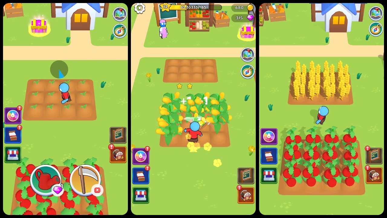 Harvest Homestead Game (Gameplay Android) - YouTube