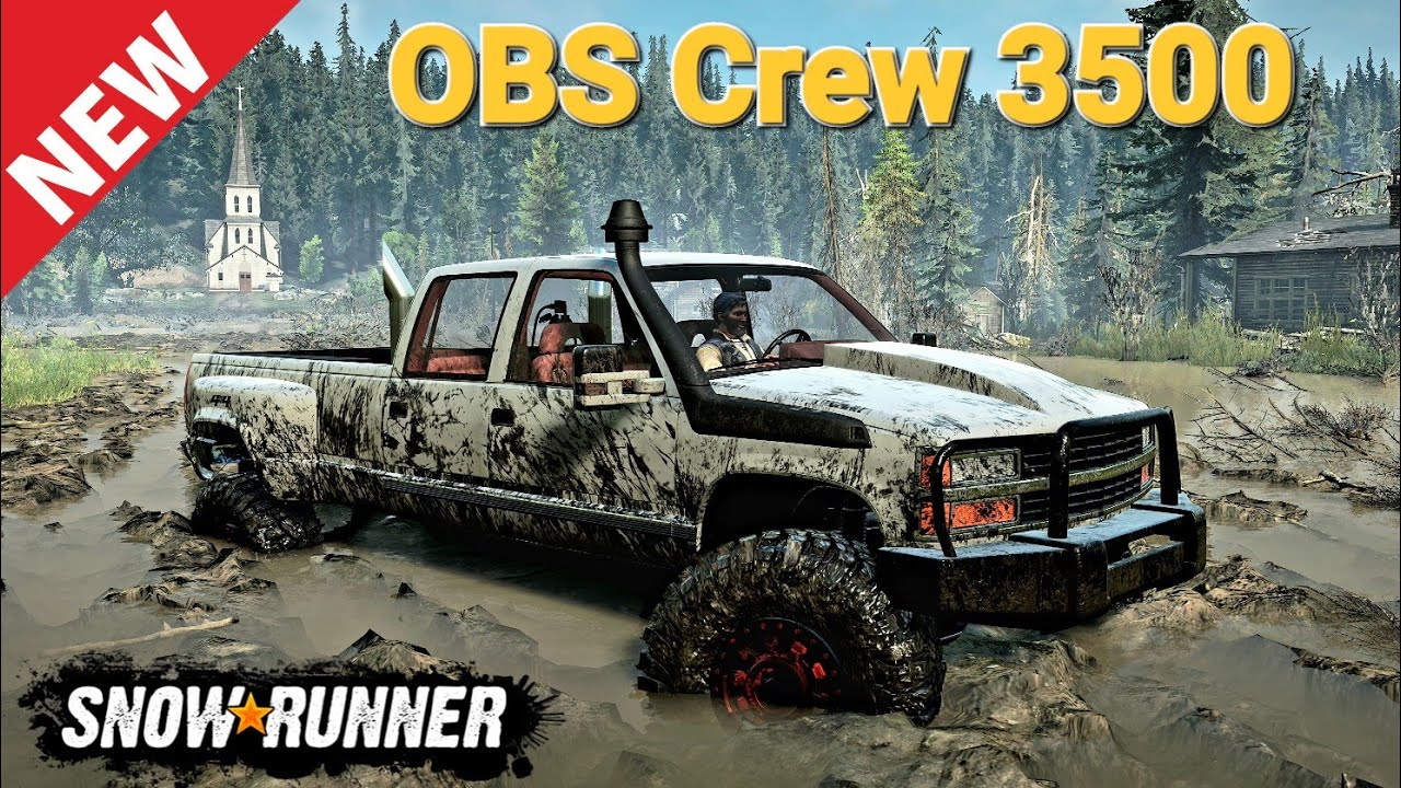 New OBS Crew 3500 Vehicles In SnowRunner New Update @TIKUS19 - YouTube