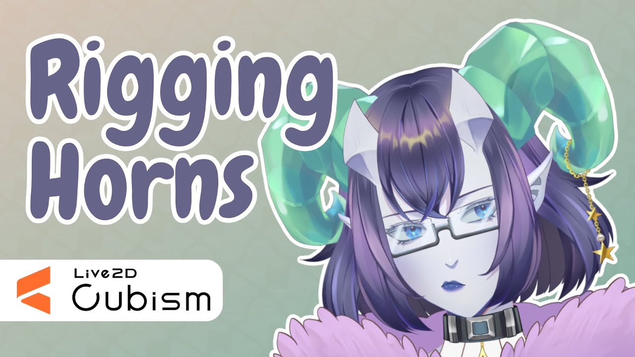 How I rigged horns with blend settings « Live2D Complex Rigging Example ...