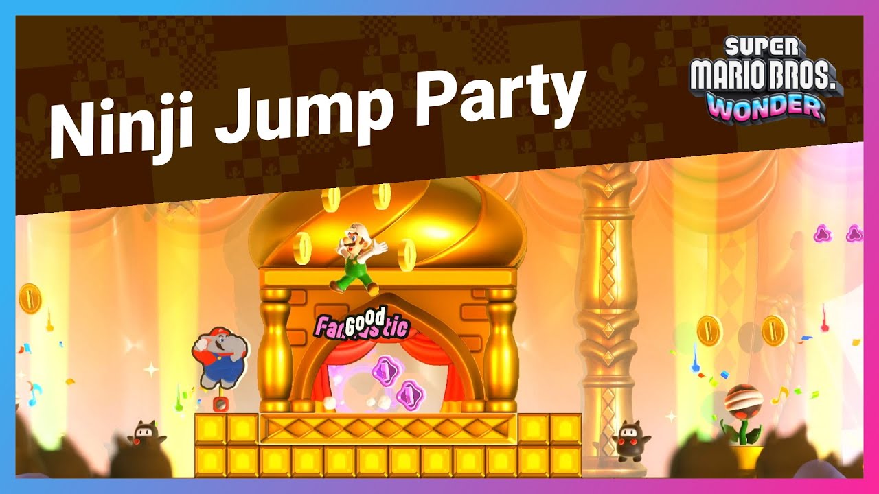 Solving 'Ninji Jump Party' - Super Mario Bros. Wonder - YouTube