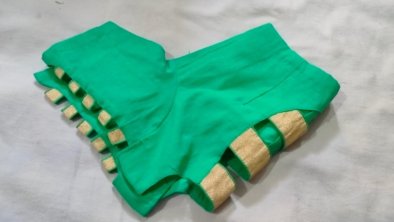 blouse baju design/ new baju design/ Maya Tutorial - YouTube