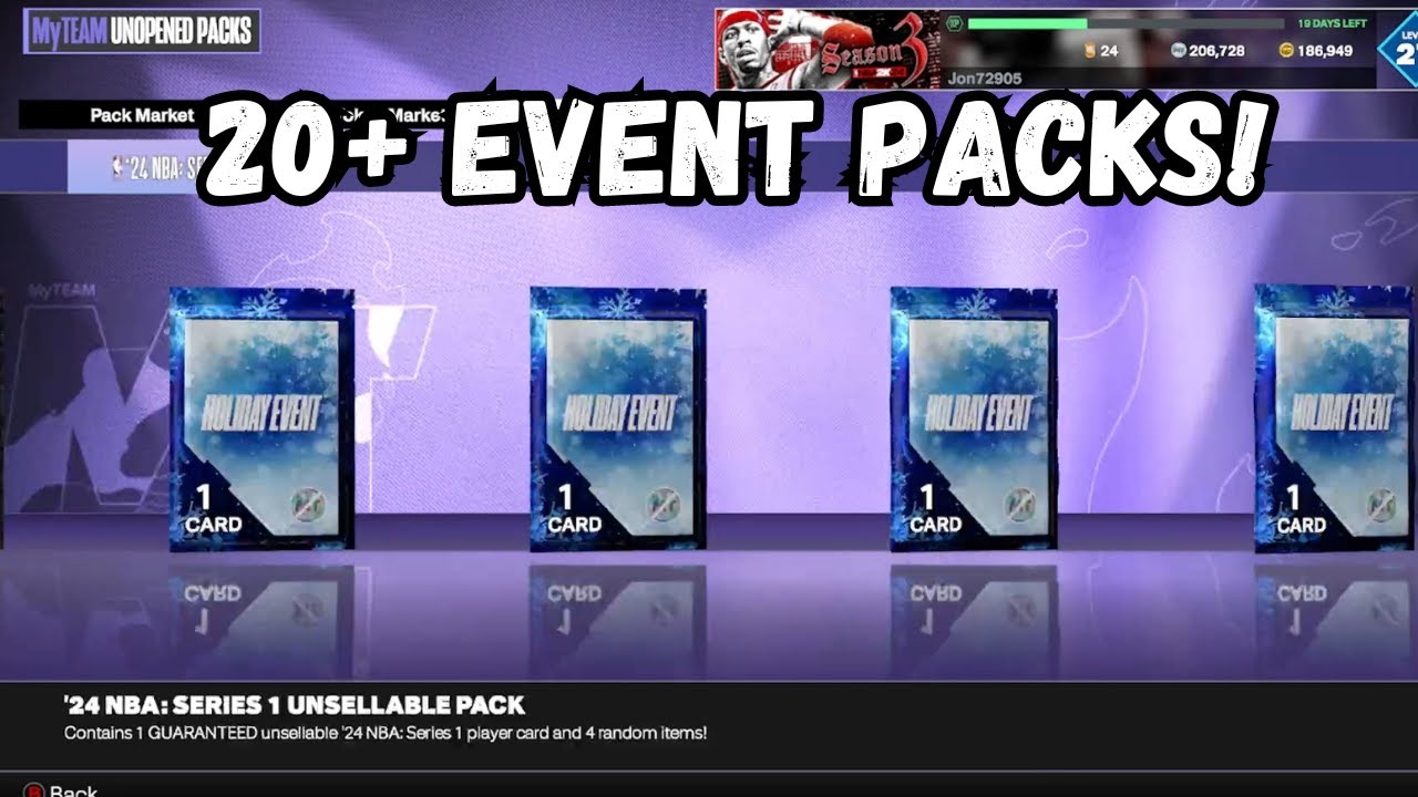 I opened over 20 Holiday Event Packs and GOT ______! - YouTube