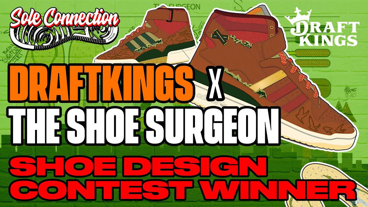 The Shoe Surgeon & DraftKings Made an AMAZING Custom Sneaker for ...