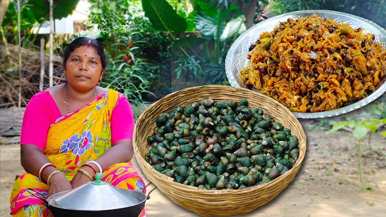 Spicy Guguli recipe with cabbage || guguli recipe in santali style || gugli recipe geri gugli ...