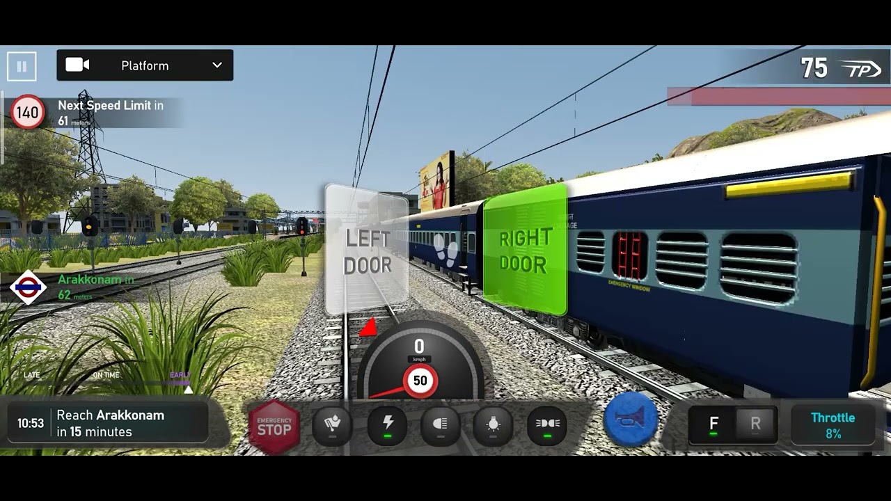 The season of unity!train game! Mobile game! 2023! Vande Bharath ...