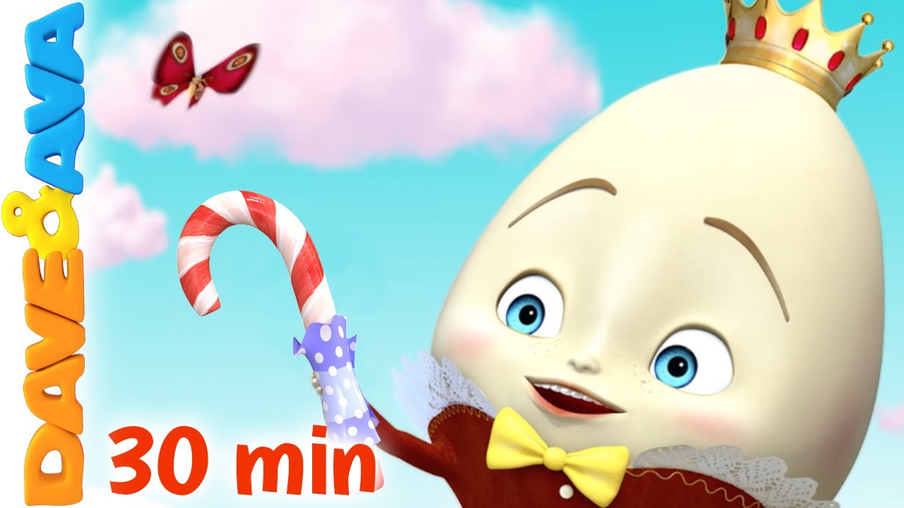 🙃 Humpty Dumpty, One Little Finger and More Nursery Rhymes by Dave and ...