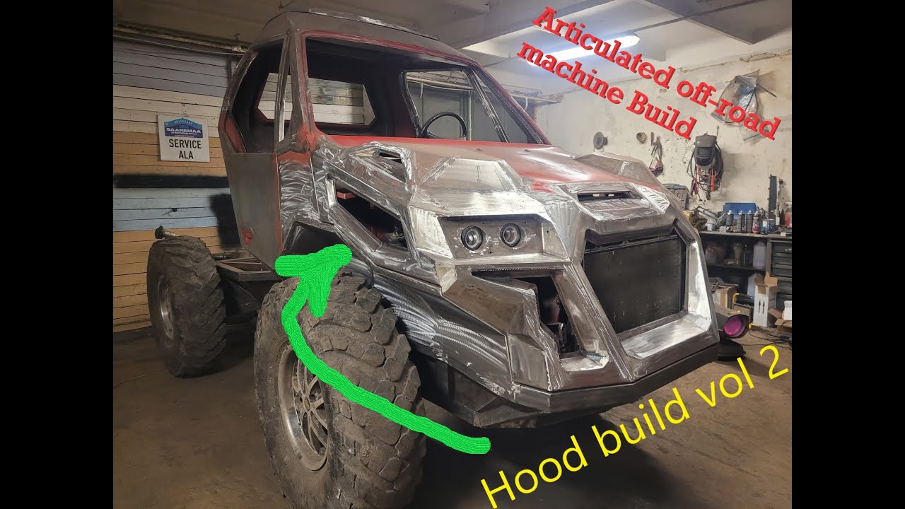 Articulated off-road machine build part 17. - YouTube