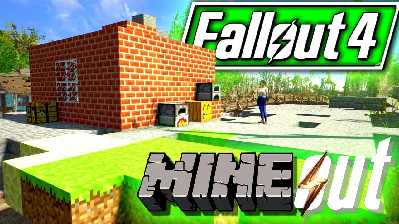 Fallout 4 - MINEOUT - Minecraft Mod - Build Your Own Minecraft World ...