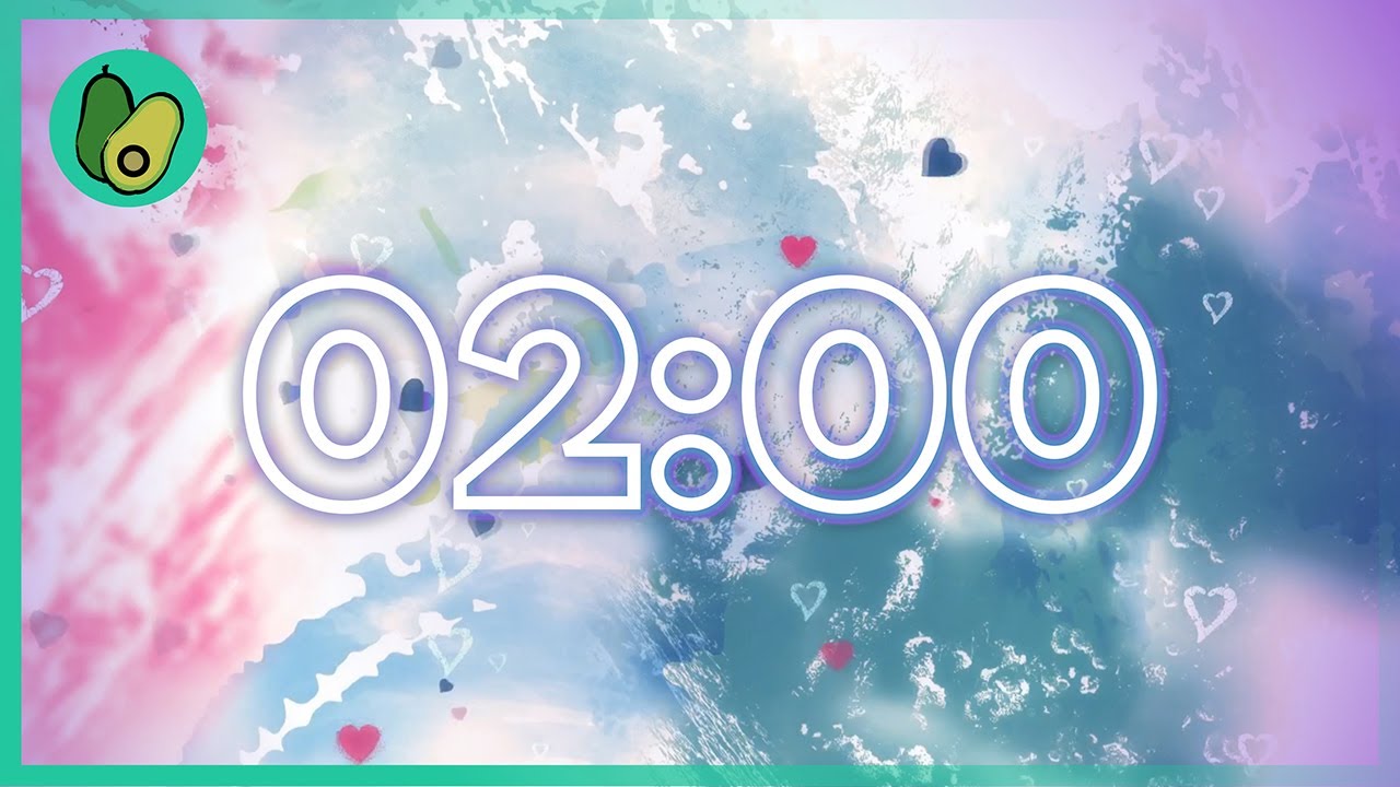 2 Minute Countdown Timer - Valentine's Day Edition 🌹- Bursting Love ...