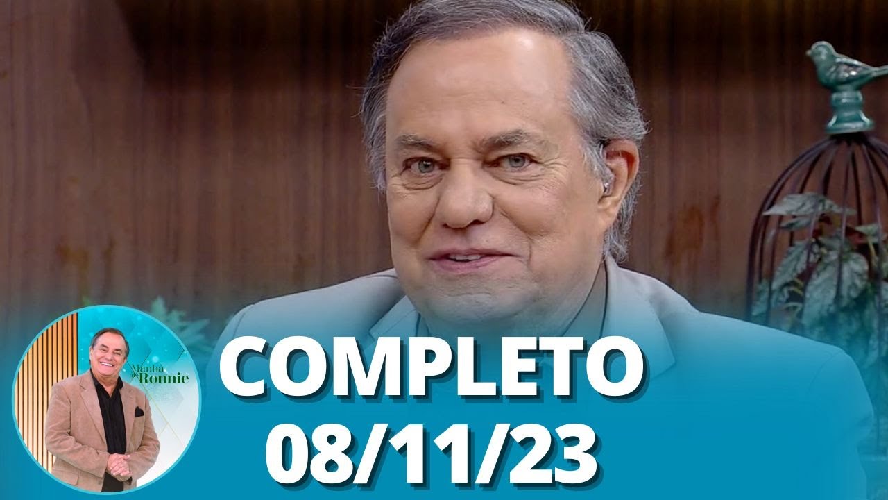 Manhã do Ronnie: Banda AL9, dicas para emagrecimento, culinária e mais ...