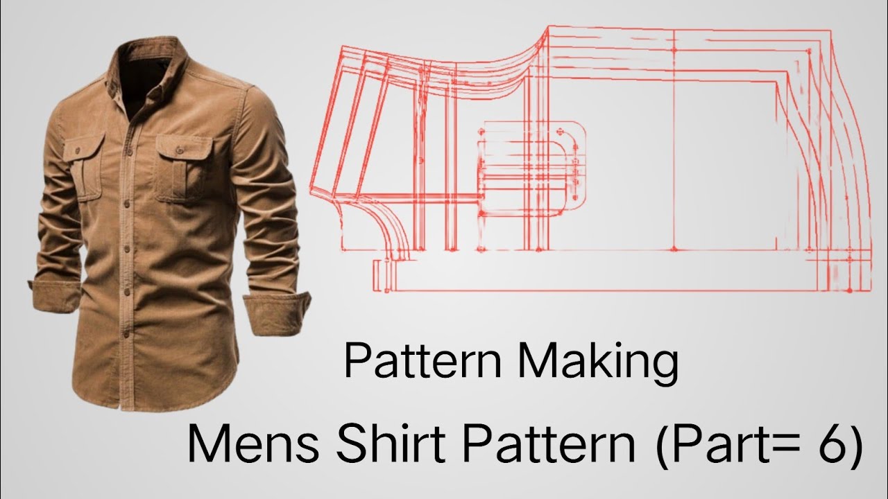 shirt pattern grading tutorial Lactra Software - YouTube