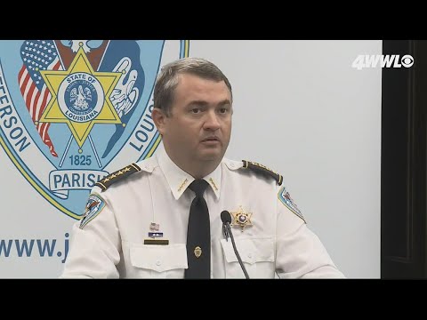 Jefferson Parish Sheriff Joe Lopinto speaks on crime - YouTube