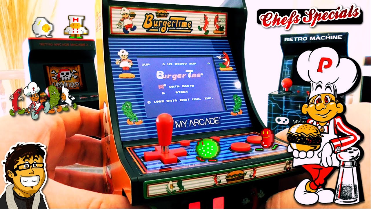Especial Burger Time 🍔 | ¿Recomiendo My Arcade Micro Player BurgerTime ...