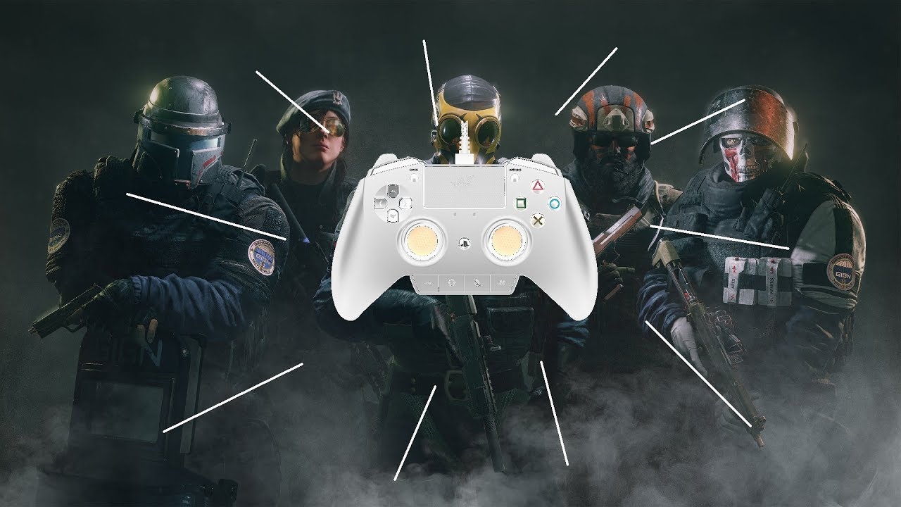 Tom Clancy's Rainbow Six® Siege FIRST ROUND WITH RAZER RAIJU CONTROLLER ...