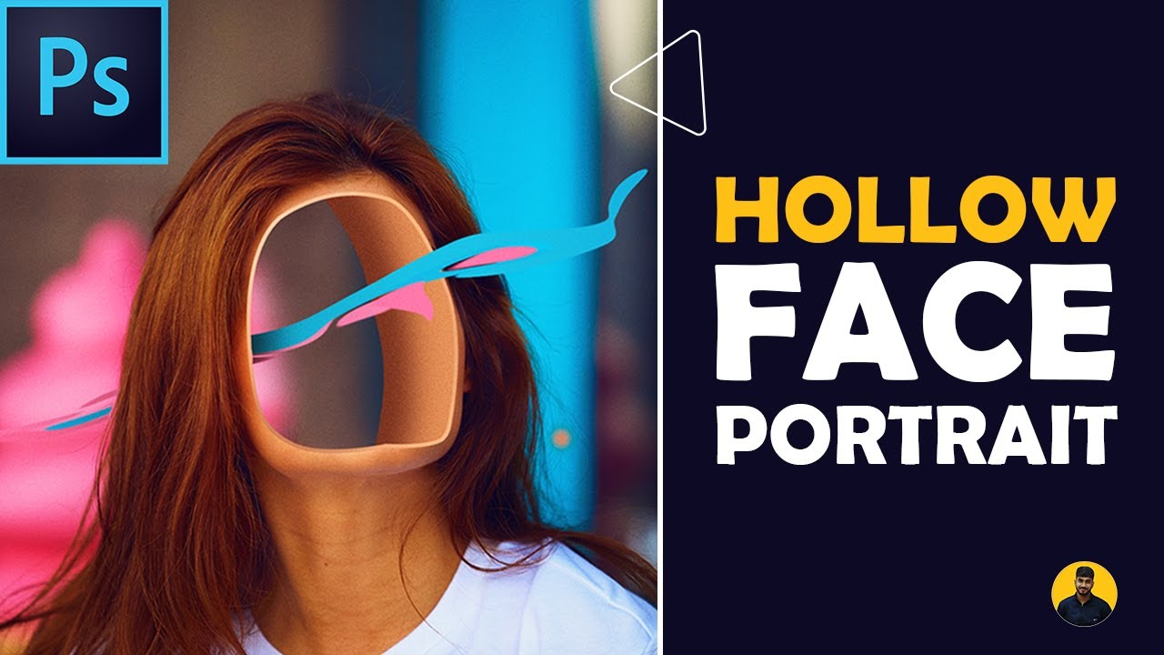 How To Create Hollow Face Portrait | Photoshop Tutorial - YouTube
