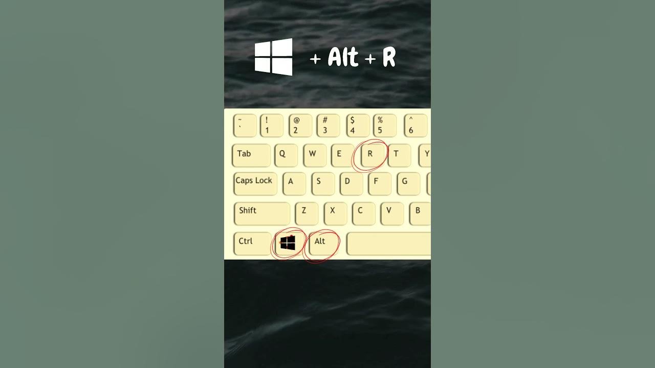 Windows_Screen_Recorder_Shortcut. #shorts - YouTube