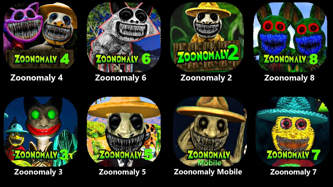 Zoonomaly Mobile Official Full Game - Zoonomaly 2 - 8 Fanmade.Zoonomaly ...