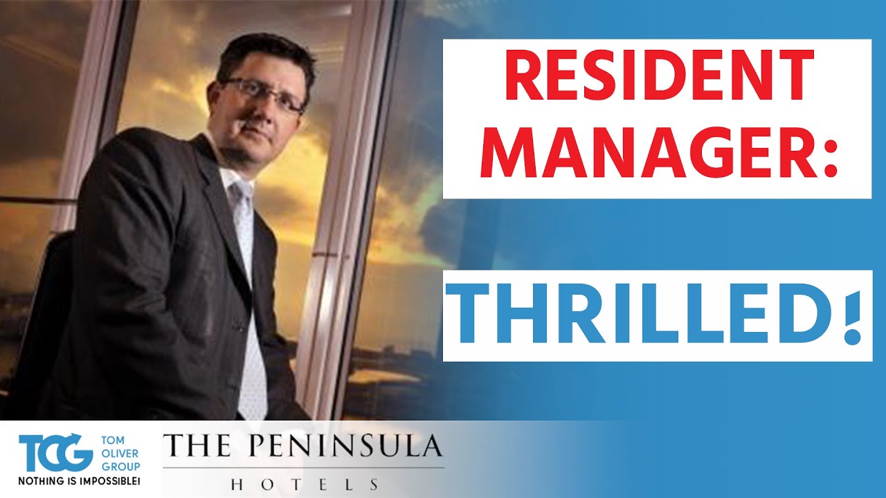 PENINSULA HOTELS PH Resident Manager “Thrilled!” - YouTube