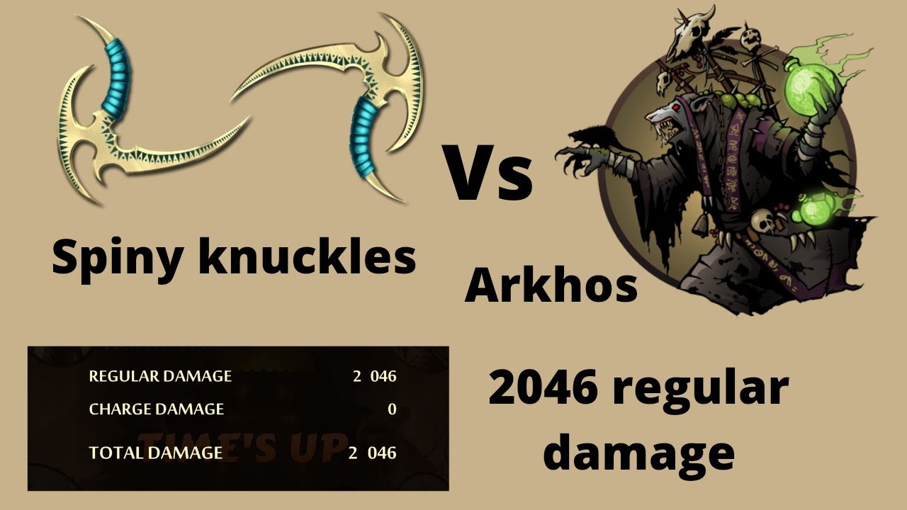 Arkhos shadow fight 2 damage 2046 - YouTube