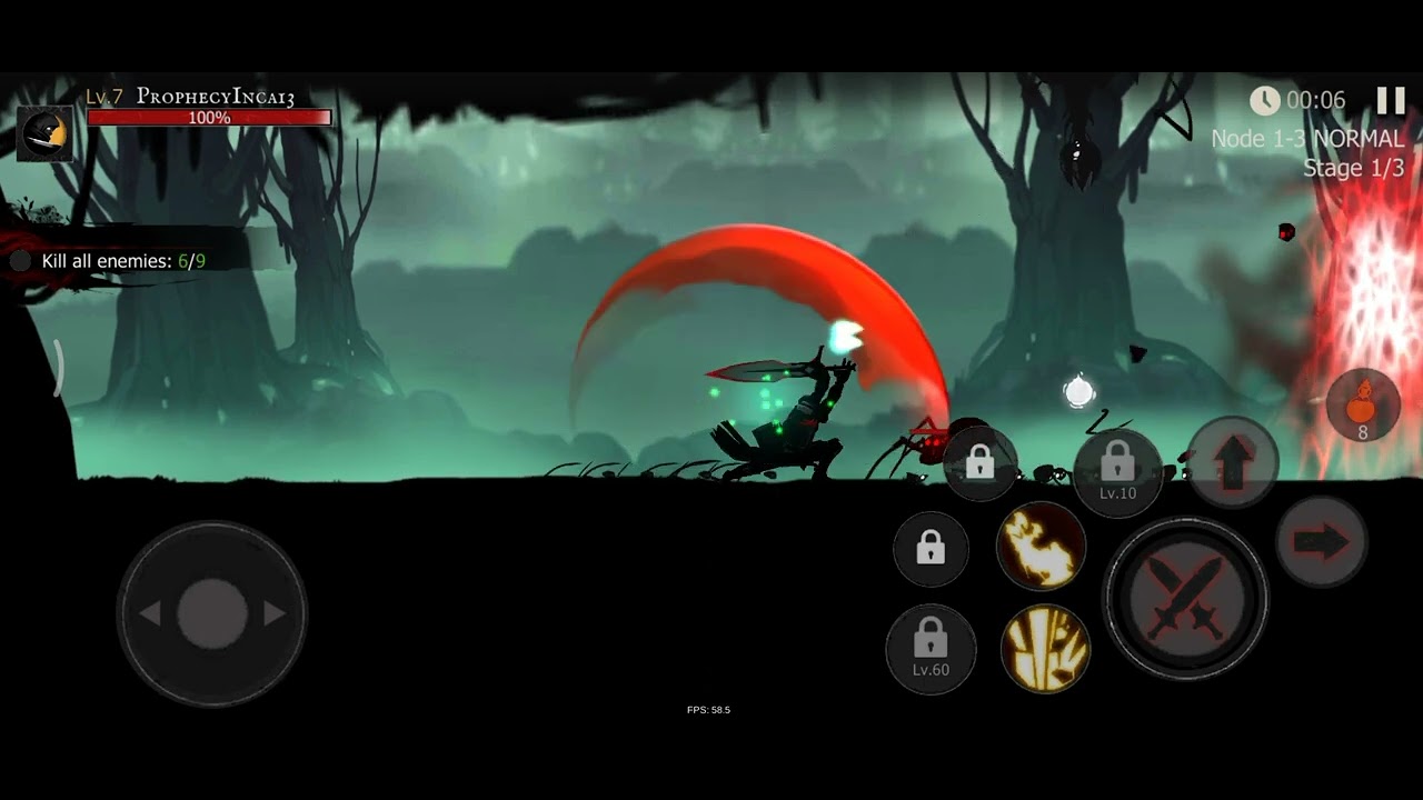 Shadow of death game play level 3 - YouTube