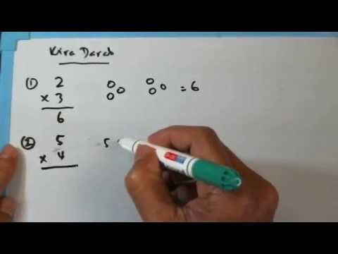 Cara mudah laksanakan kira darab - konsep asas_Dr Uzi - YouTube