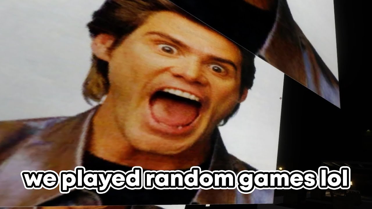 we played completely random roblox games - YouTube