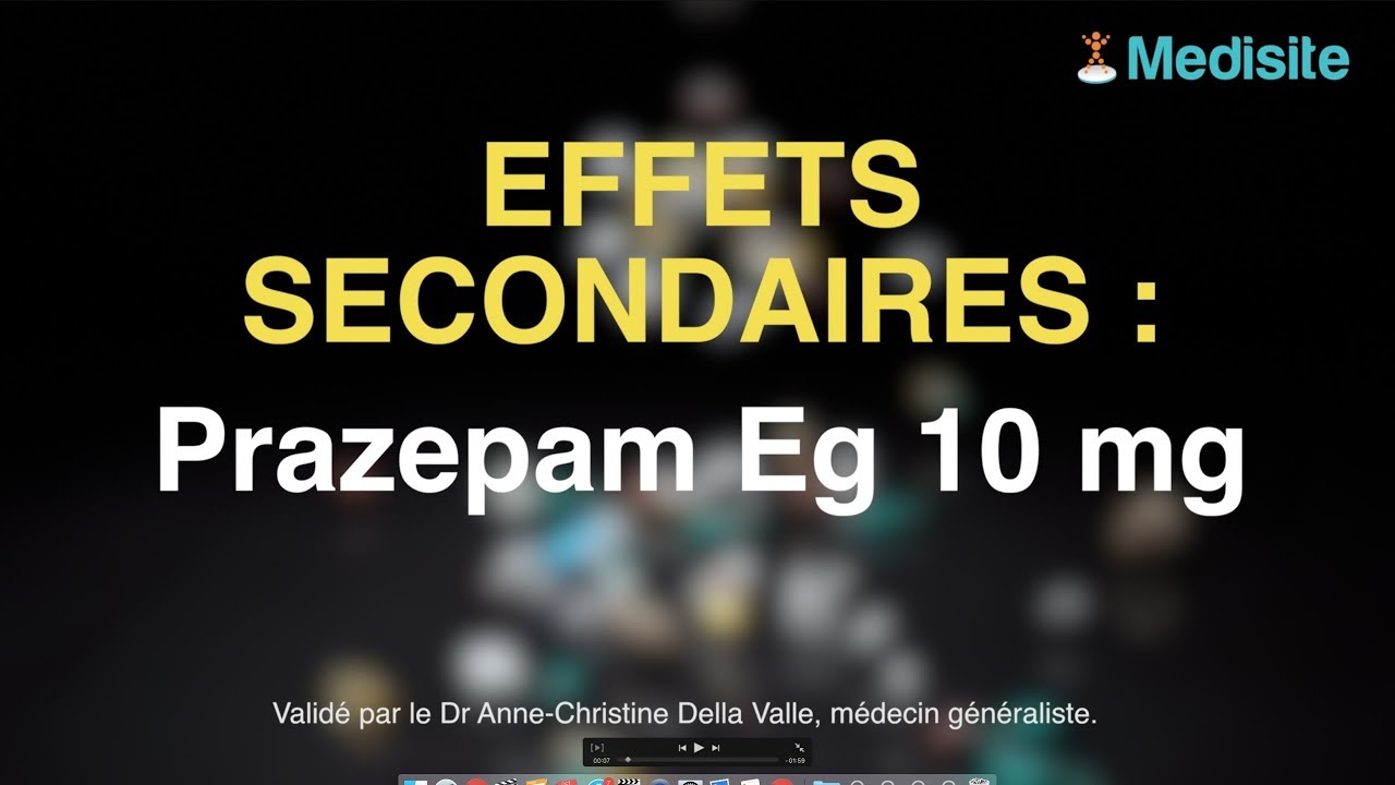 Prazepam 10 mg : quels sont ses effets secondaires ? - YouTube