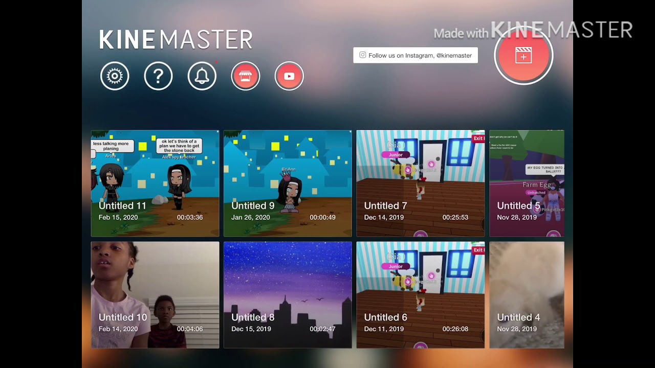 KineMaster Tutorial (how to make and edit a video) - YouTube