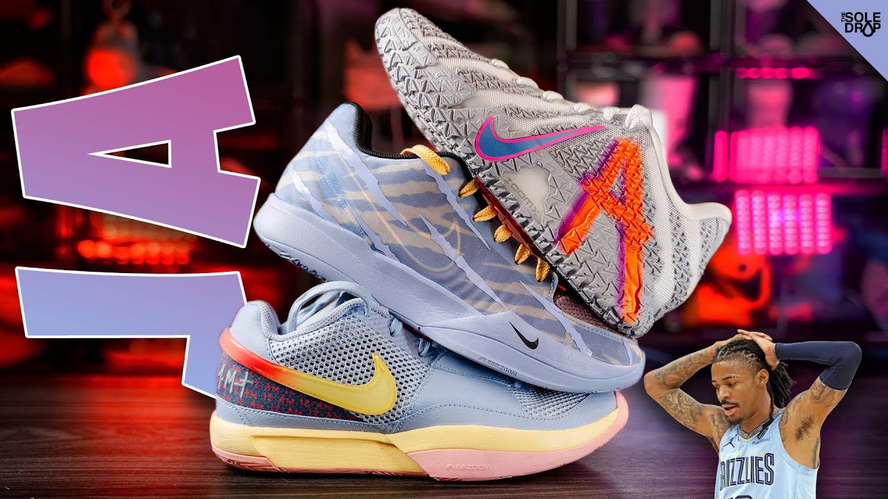 Nike JA 3, JA 2 & JA 1 Detailed Comparison! - YouTube