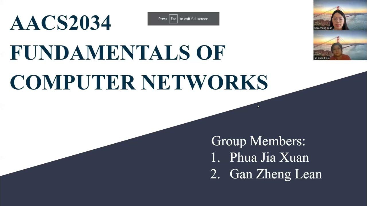 AACS2034 Fundamentals of Computer Networks Presentation Video - YouTube