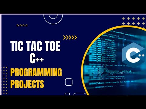 C++ Tic Tac Toe Game ( Programming Projects) - YouTube