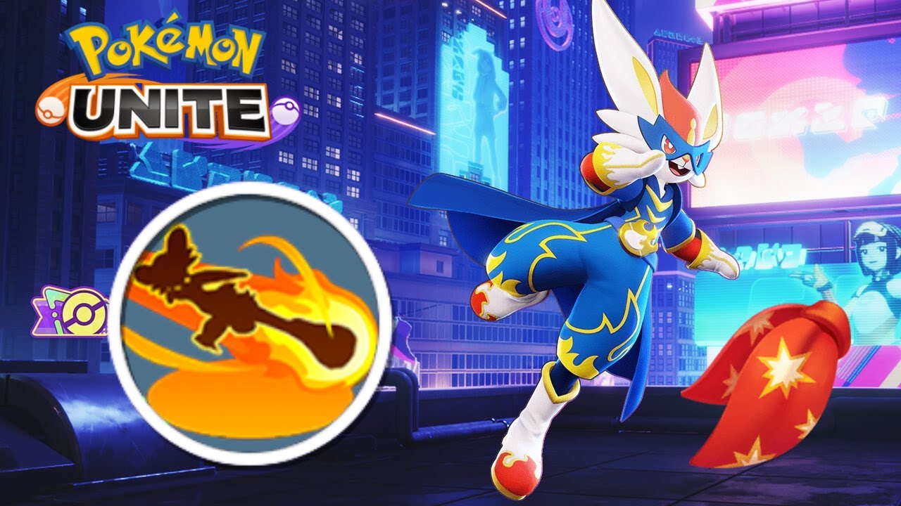 Rapid Fire Super Hero Cinderace Is So OP | Pokemon Unite - YouTube