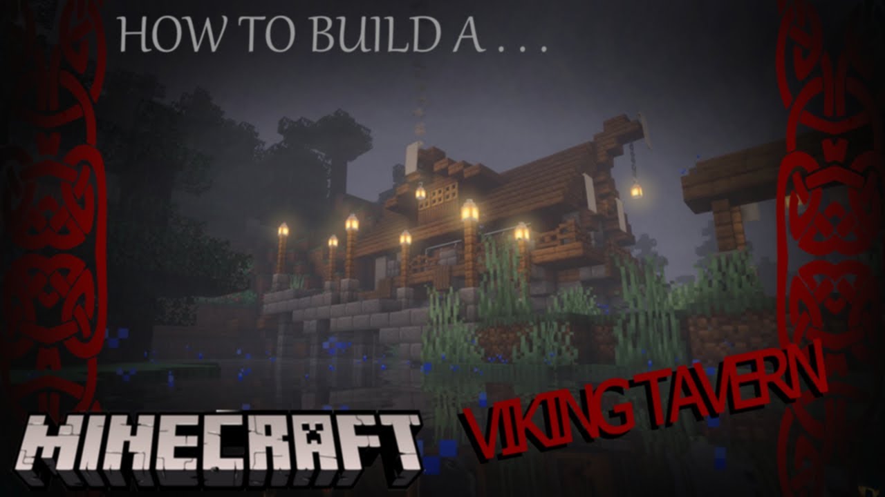 How To Build A VIKING TAVERN | Cinematic Build ( Minecraft) - YouTube