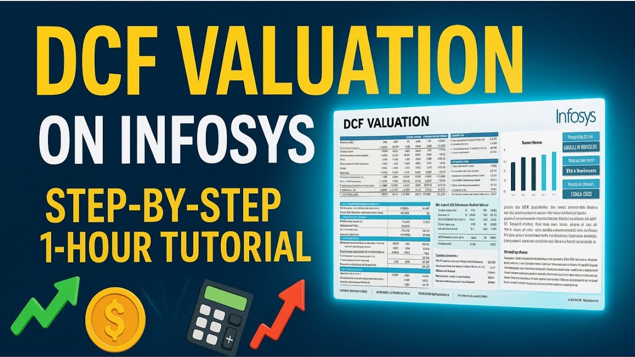 DCF Valuation on Infosys | Built From Scratch | Step by Step Guide # ...