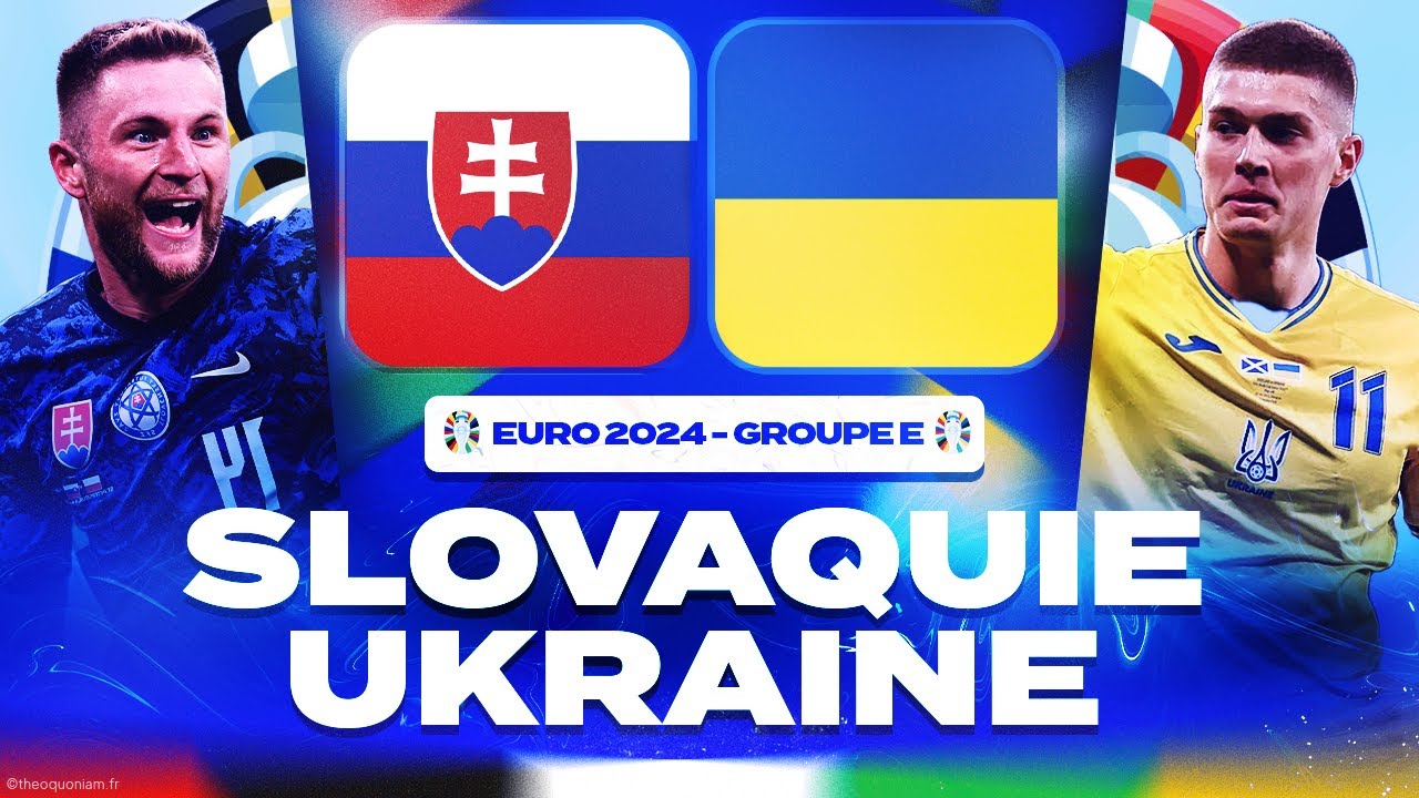 🔴 SLOVAQUIE - UKRAINE LIVE 🇸🇰 🇺🇦 | 🔥 Finale du Groupe de la 🇧🇪 Belgique ...
