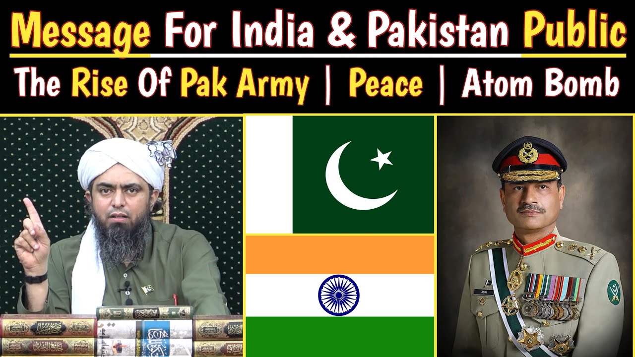 🔥 ️ A Message For Both Nations | Pakistan & India Public | Pak Army ...