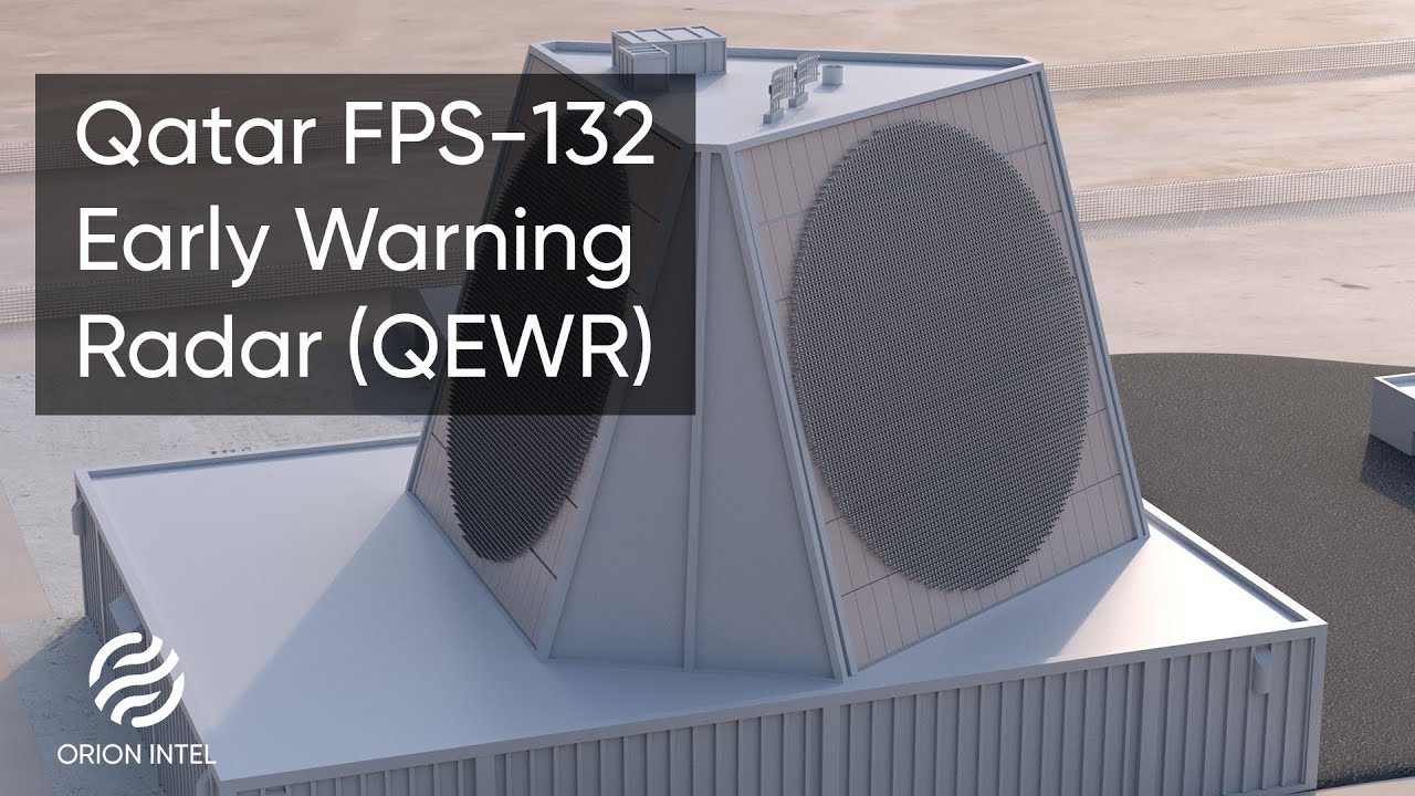 Qatar FPS-132 Early Warning Radar (QEWR) Complex 3D re-construction | Orion Intel - YouTube