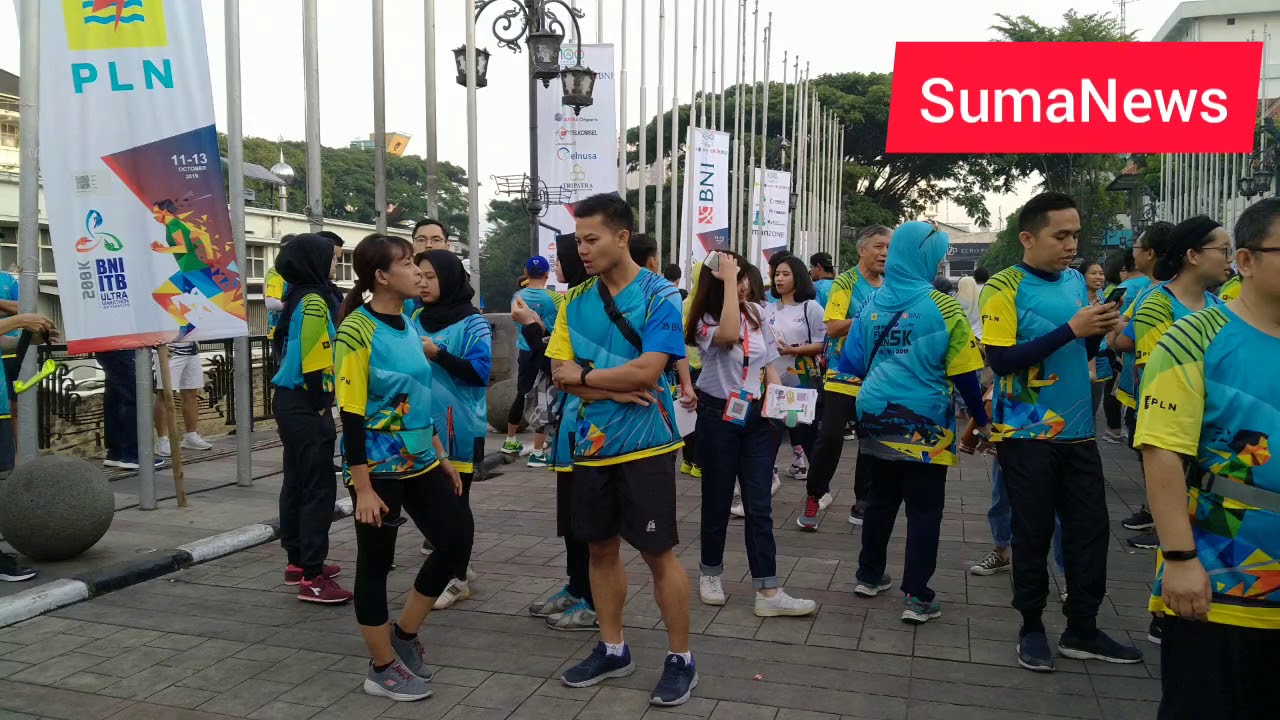 Persiapan ITB PLN FUN RUN 2019 - YouTube