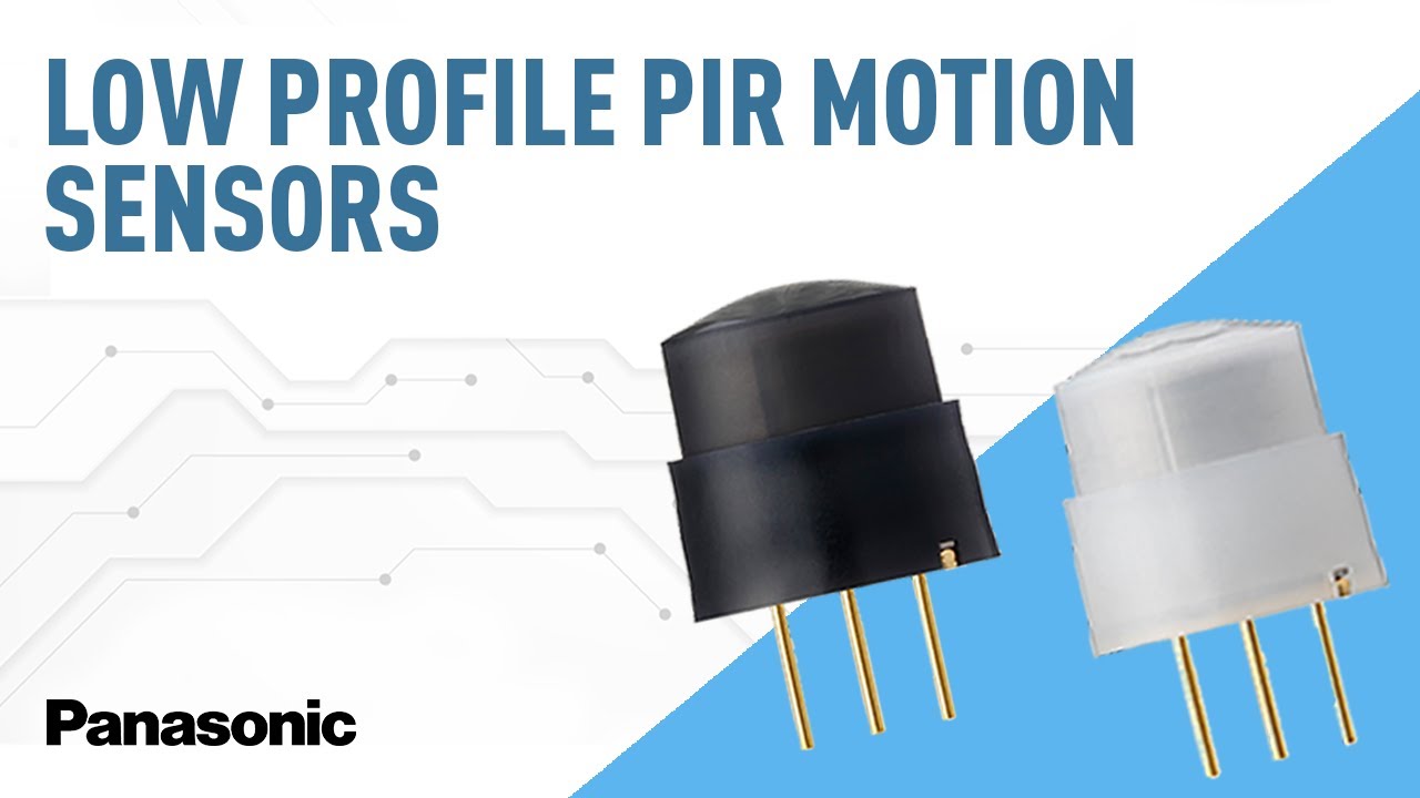 Low Profile PIR Motion Sensors - YouTube