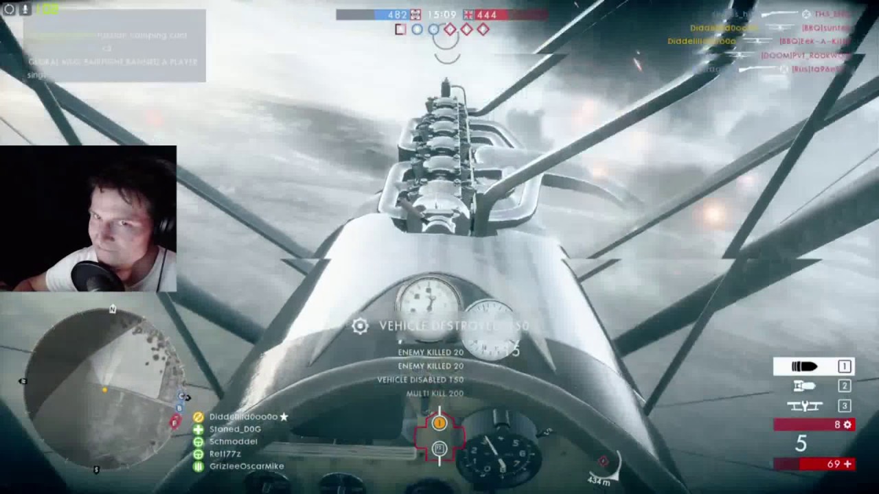 Battlefield 1 - Trench fighter, bomber killer and tank hunter - YouTube