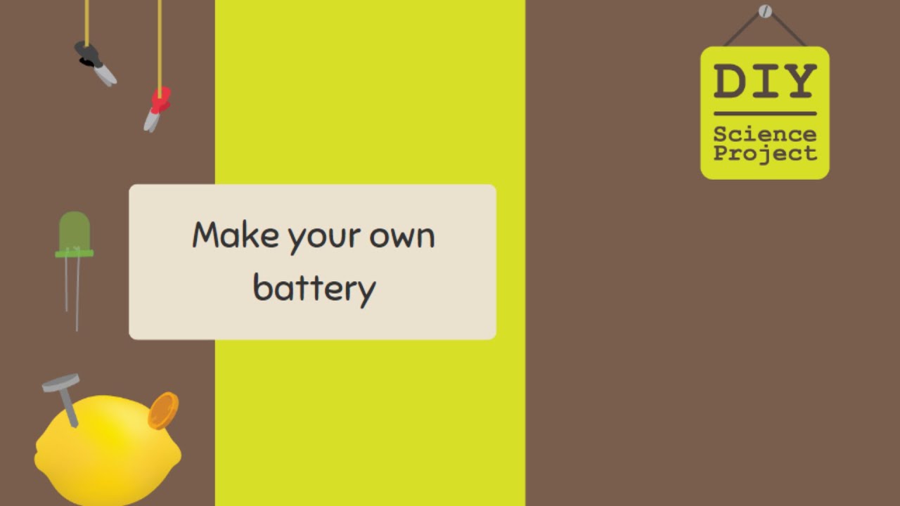 Make your own battery (DIY Science Experiment) - YouTube