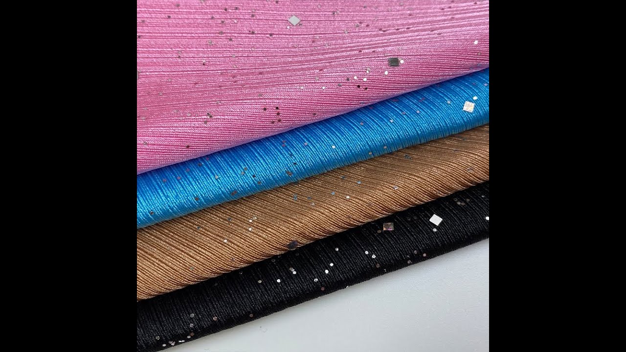 Polyester drawstring fabric - YouTube