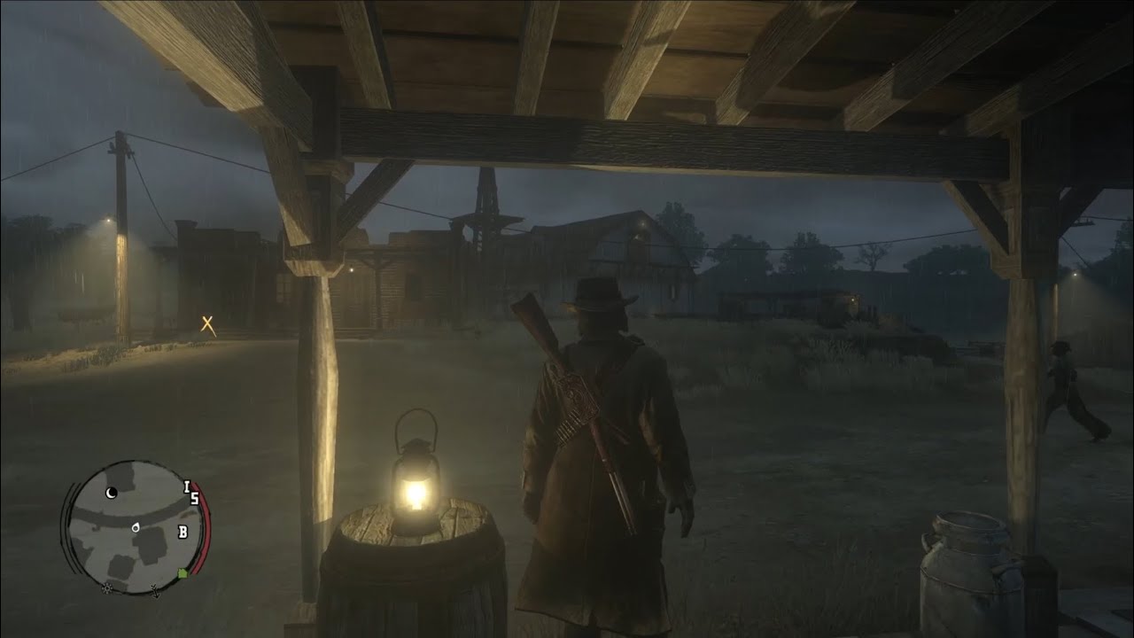 Enjoying Rain in RDR & RDR 2 - YouTube