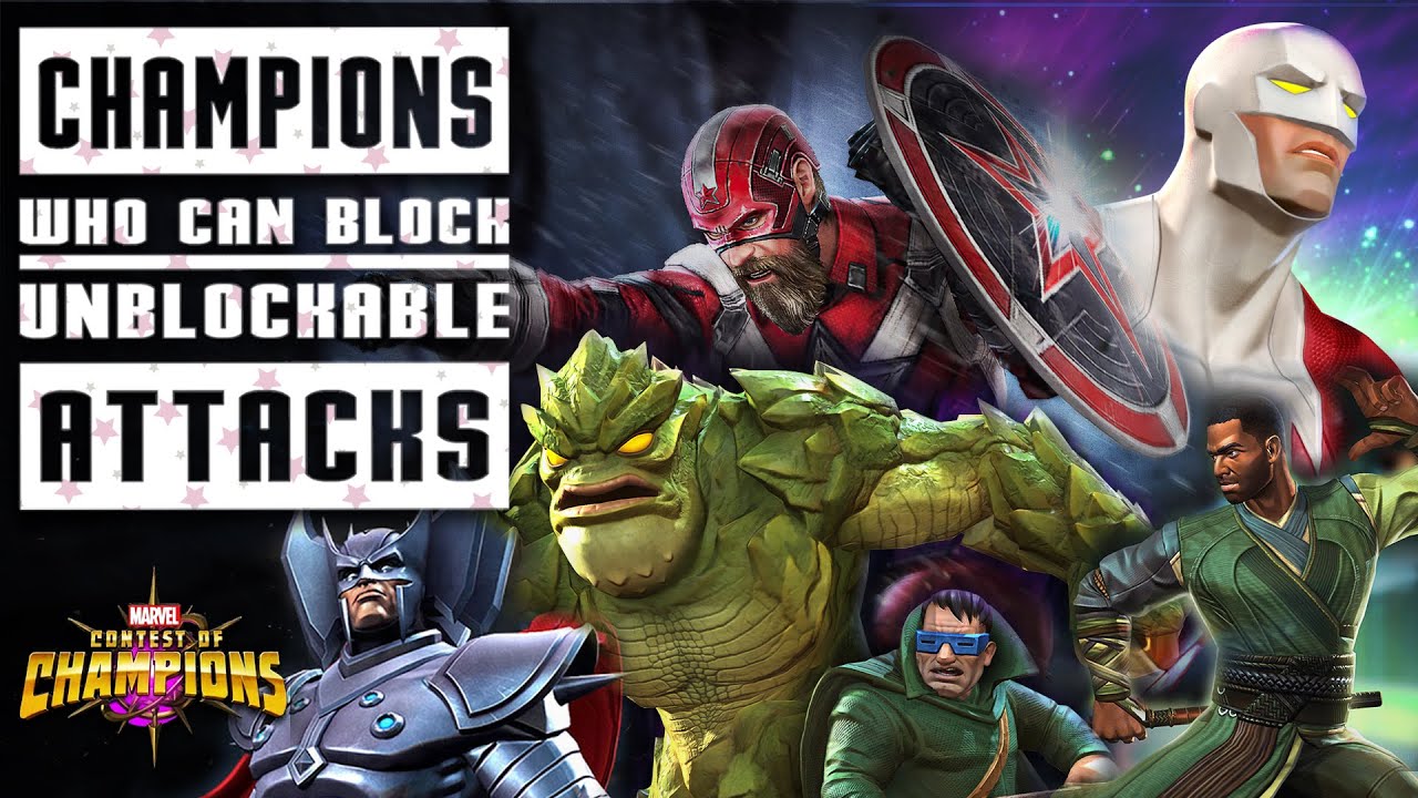 Champions Who Can Block Unblockable Attacks You Might Not Know | Marvel ...