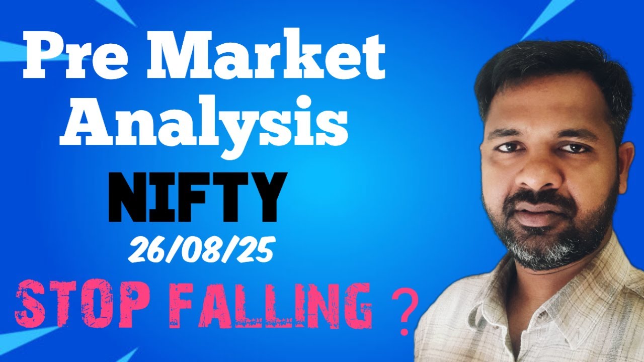 Short Covering Rally? ll Nifty ll Premarket analysis for today ll 26/08 ...