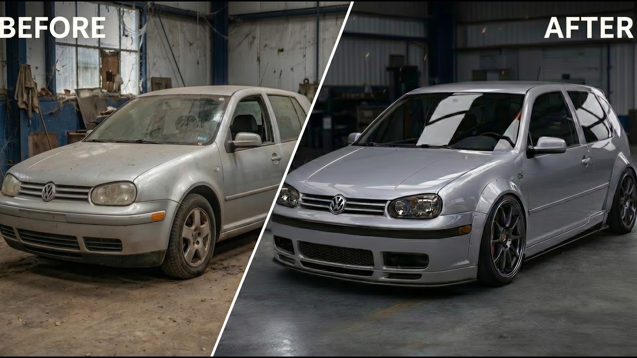 Restoring a $700 Forgotten Golf MK4: The Most Satisfying Save (Full ...