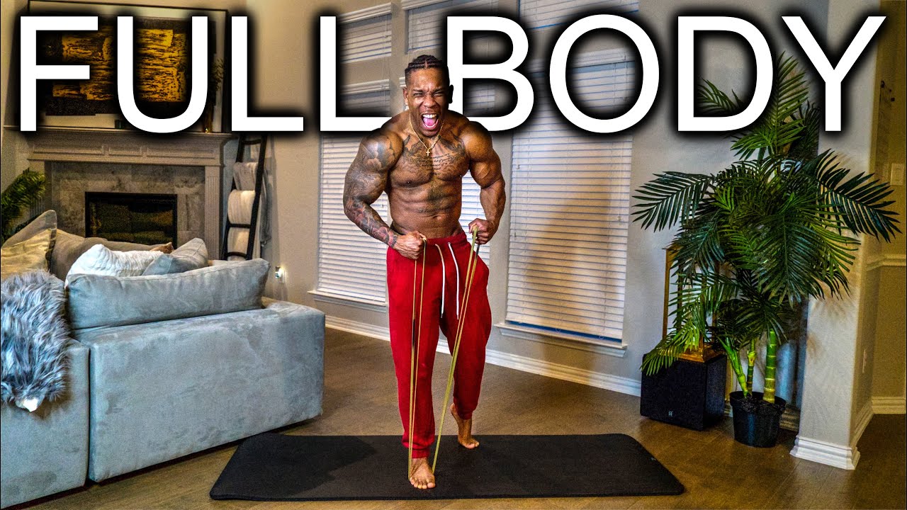 30 Minute Full Body Resistance Band Workout Youtube