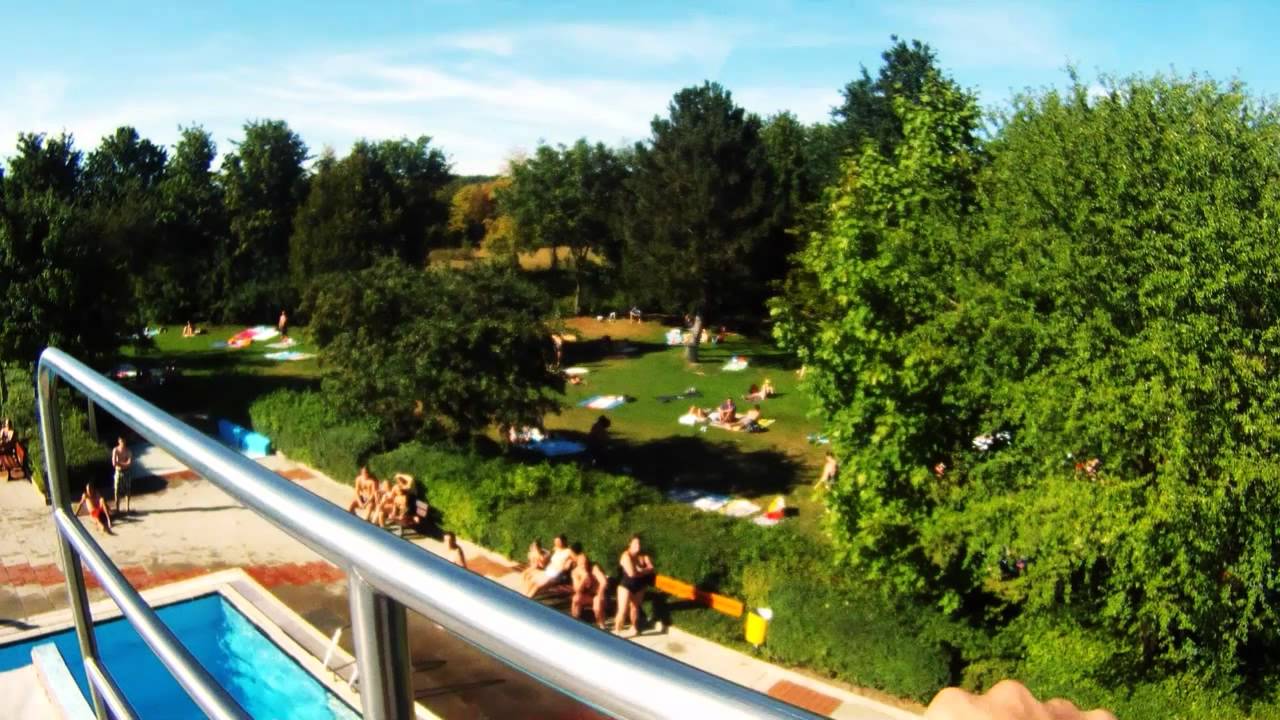 Freibad Höchstadt - Springen - YouTube